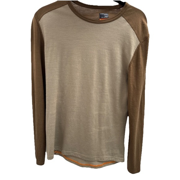 Icebreaker | Shirts | Icebreaker Shirt Mens S Tan Brown Bodyfit 20 ...